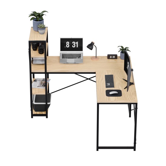 Mark Adler Leader 5.9 Craft Corner Desk with shelves – XPform